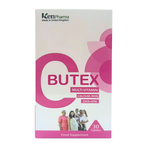 Viên uống bồi bổ cho phụ nữ mang thai - Kenpharma Butex (Hộp 30 viên)